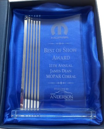 Mopar Corral at the James Dean Car Show – Gold Medal Awards